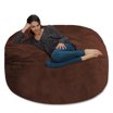 Free Shipping! Chill Sack 6 ft Bean Bag Chair, Memory Foam Lounger ...