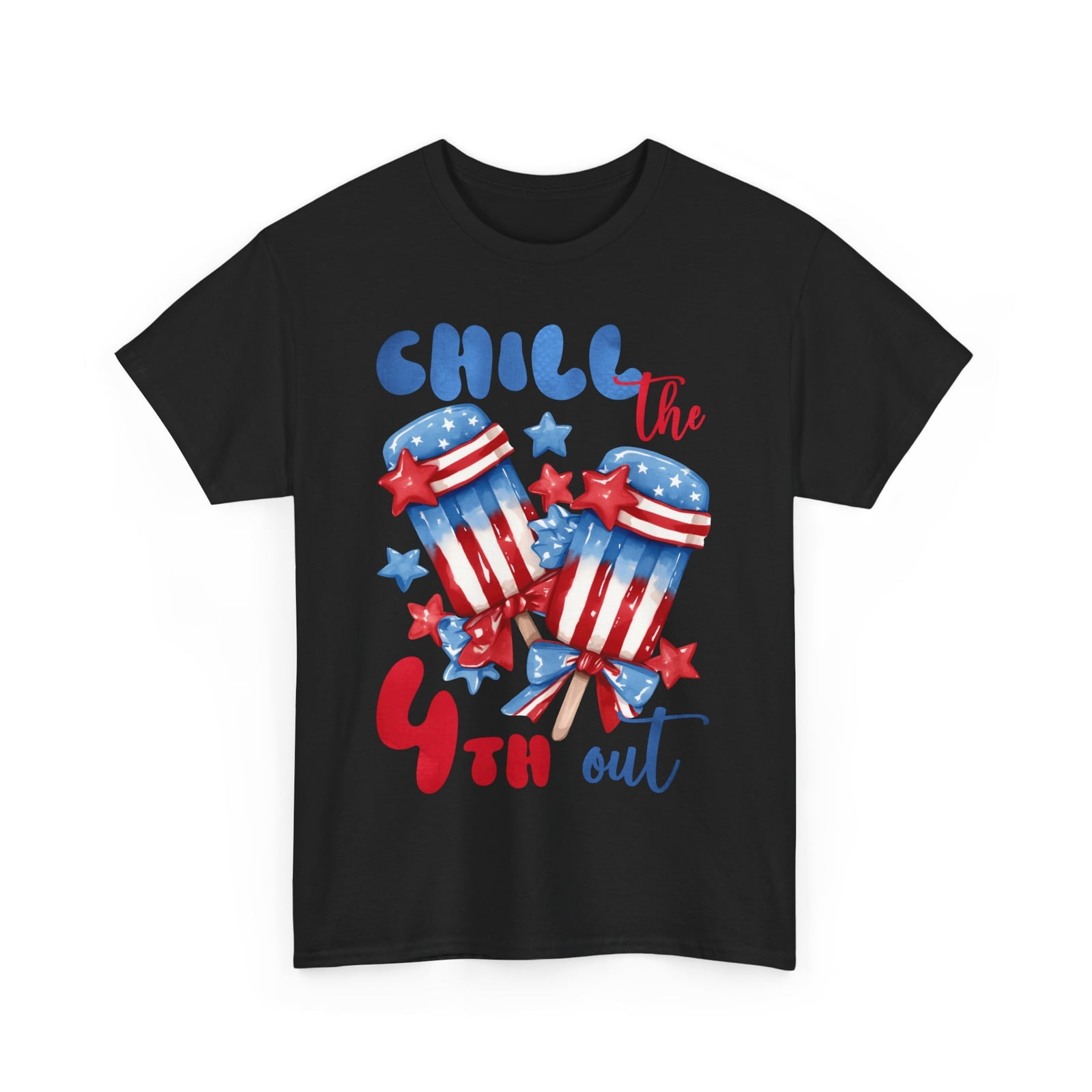 Chill The 4th Out Ice Cream T-Shirt | Wear Your American Spirit with ...