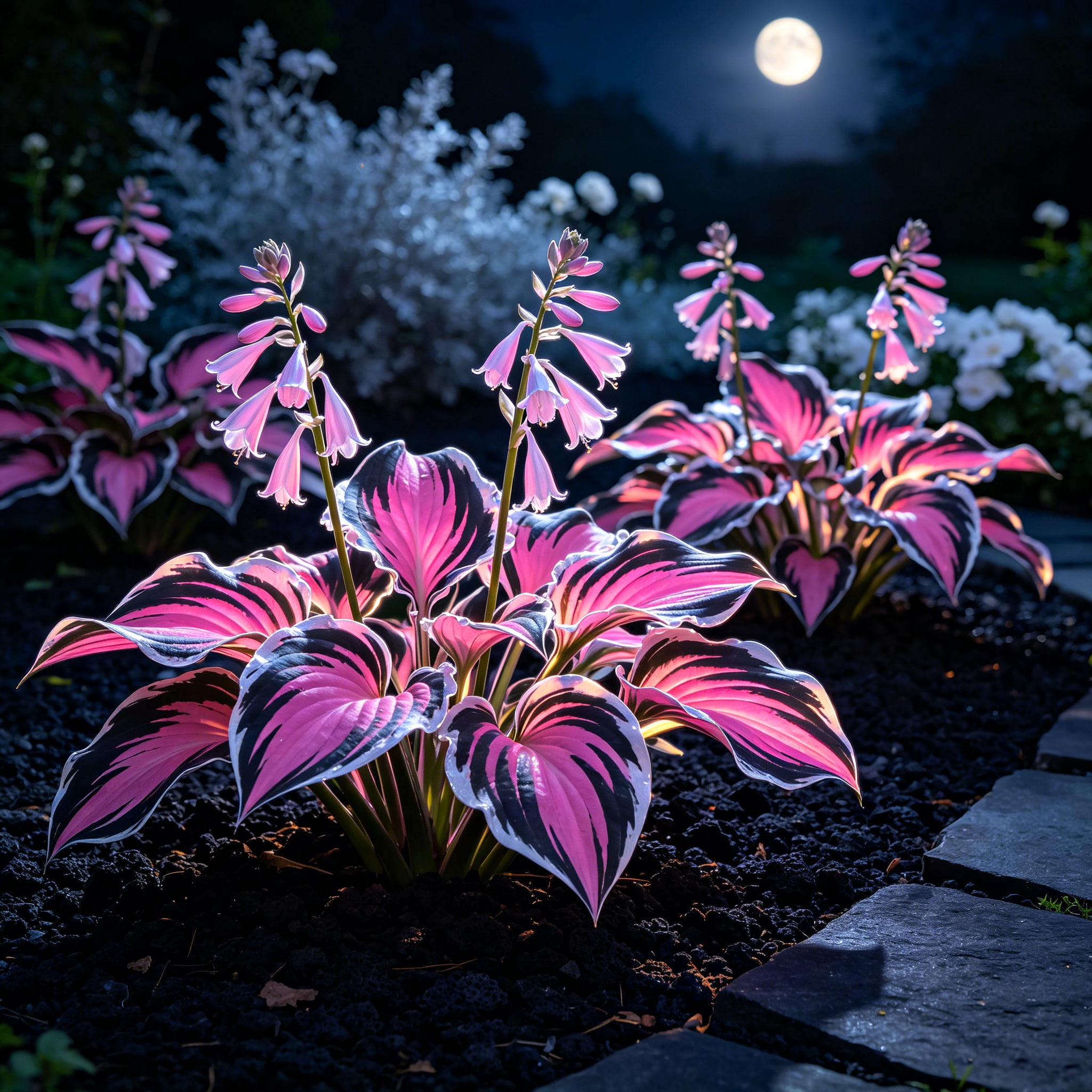 Chill Tolerant Perennial Hosta Mix – Colorful Variegated Leaves ...