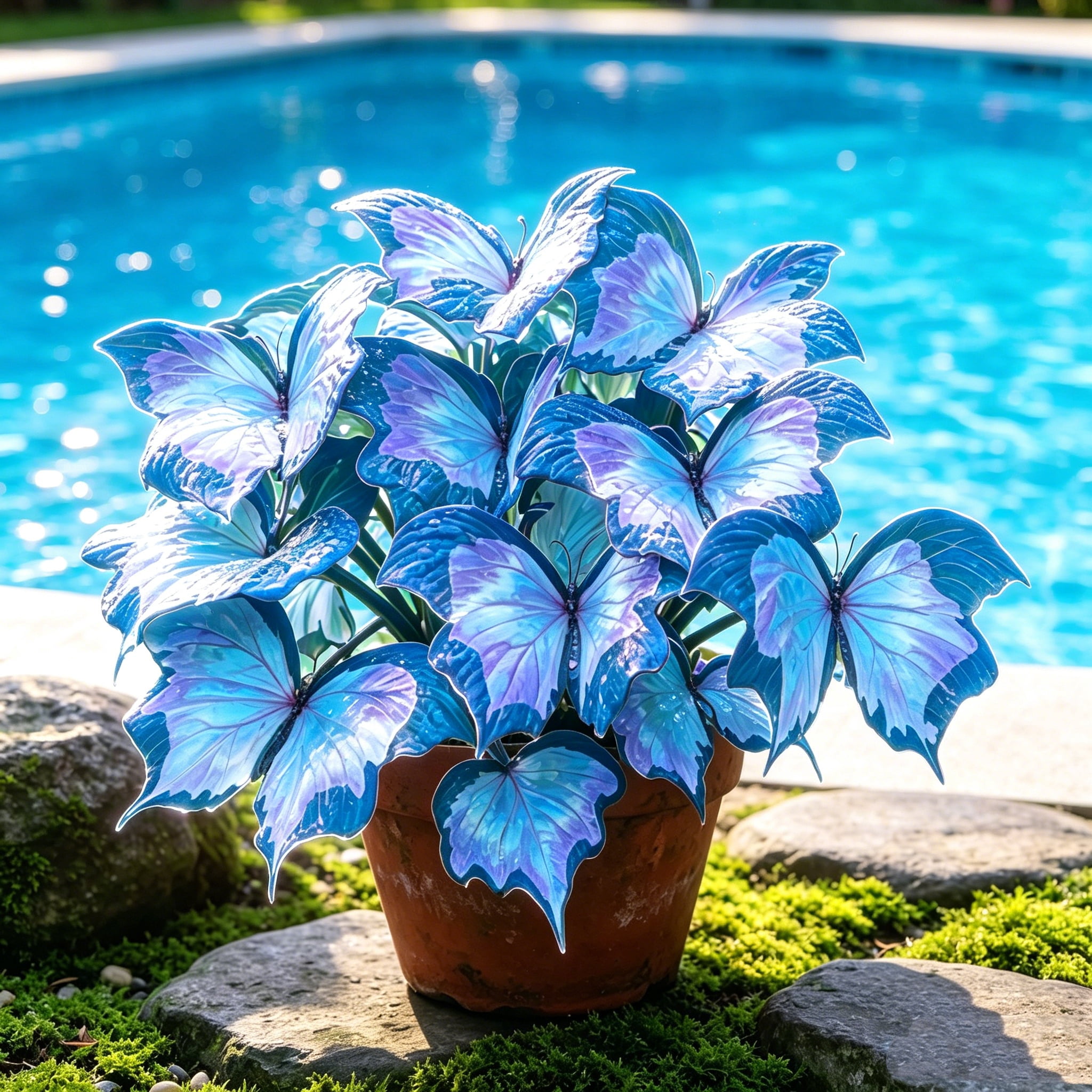 Chill Tolerant Perennial Hosta Mix – Colorful Variegated Leaves ...