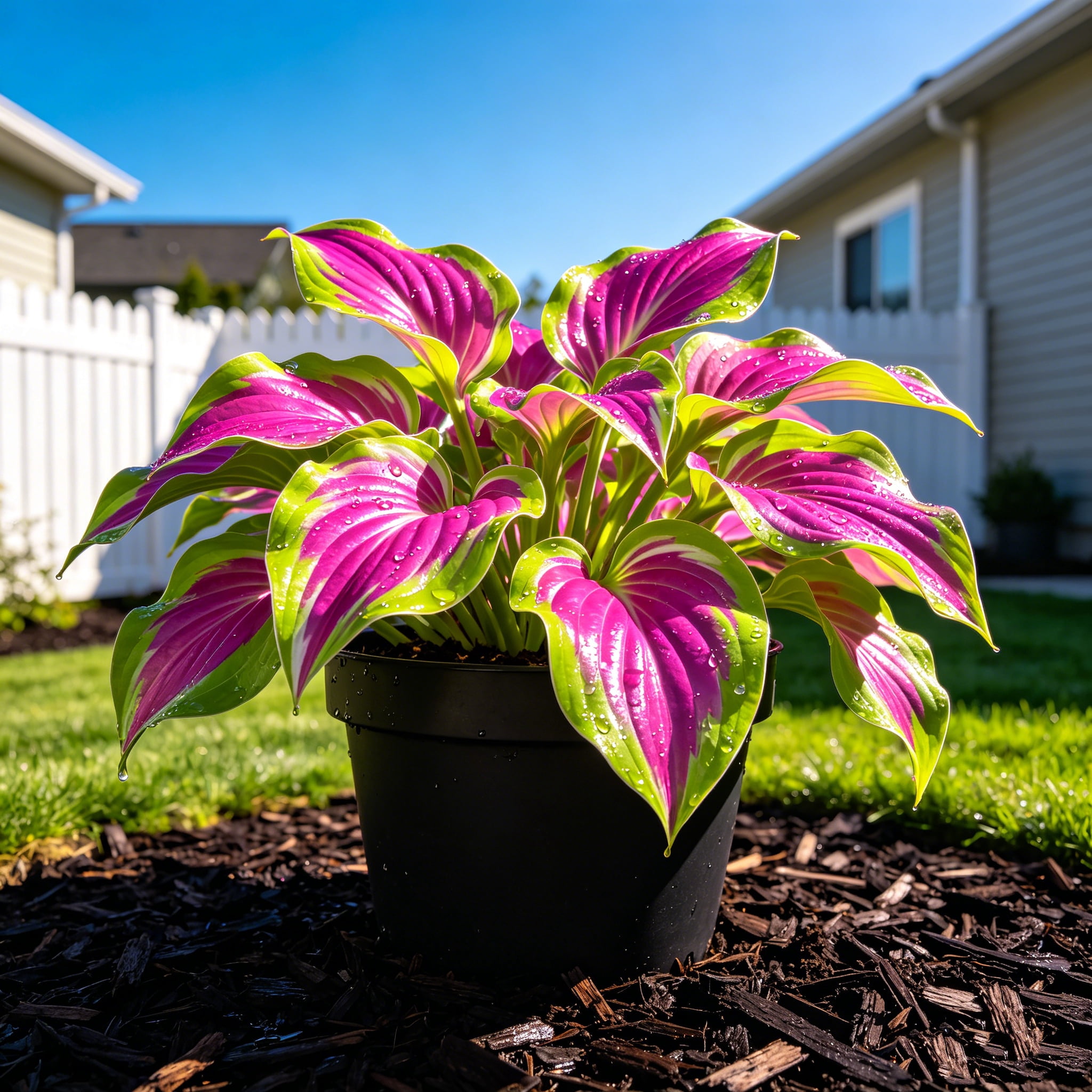 Chill Tolerant Perennial Hosta Mix – Colorful Variegated Leaves ...