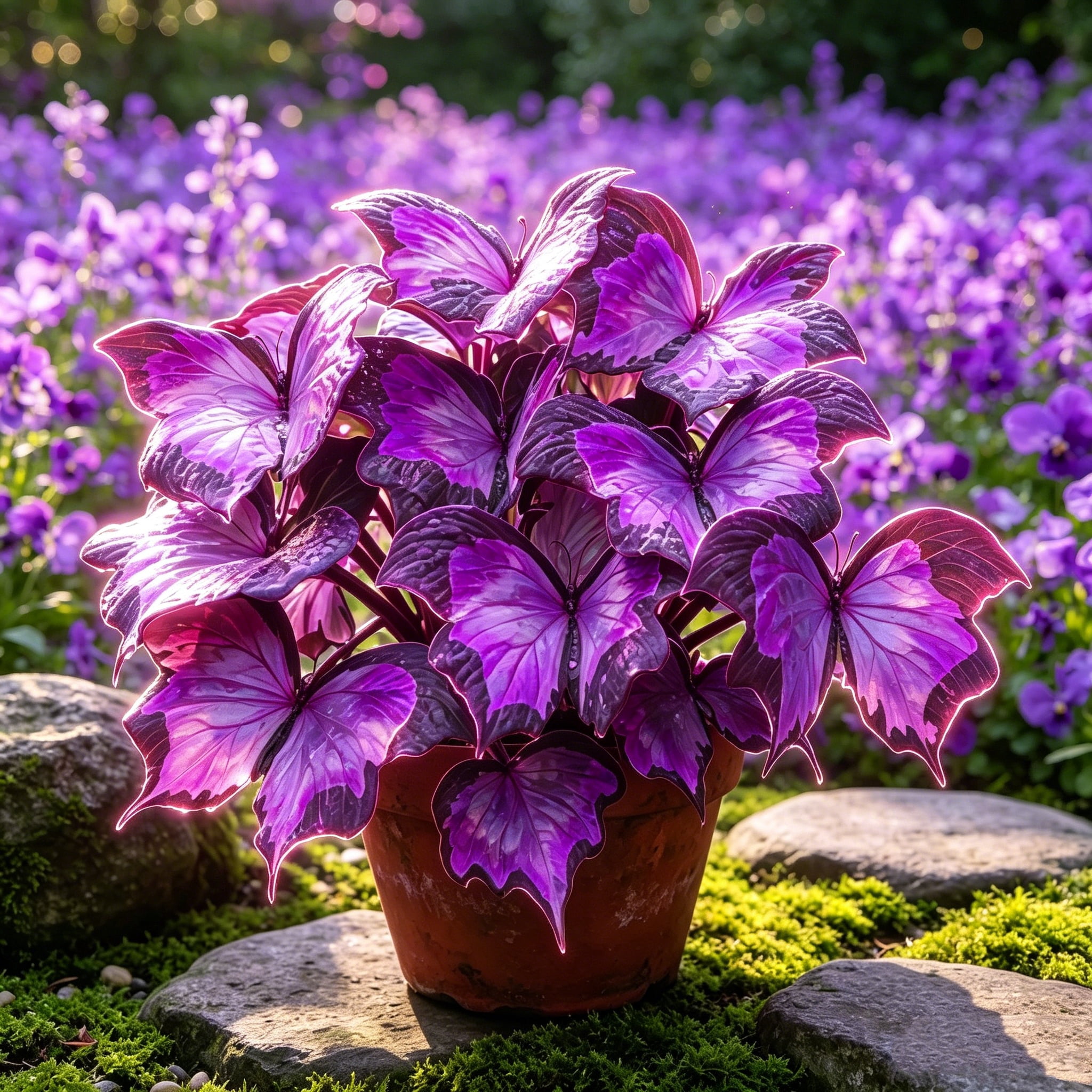 Chill Tolerant Perennial Hosta Mix – Colorful Variegated Leaves ...