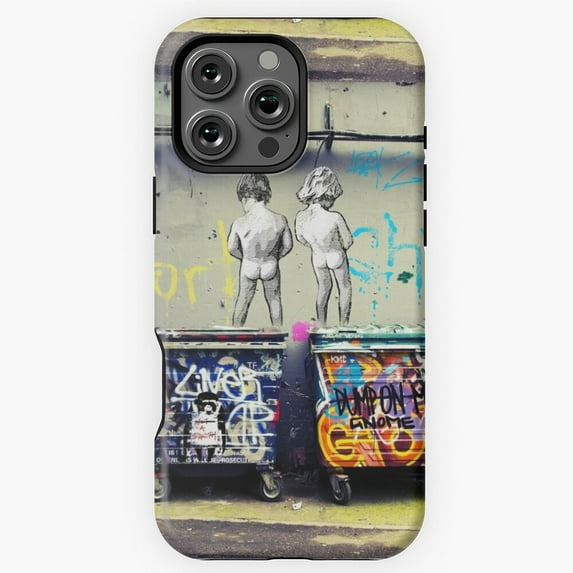 Chill the Duck Out Graffiti Design iPhone Case 17 16 15 14 13 12 11 Pro ...