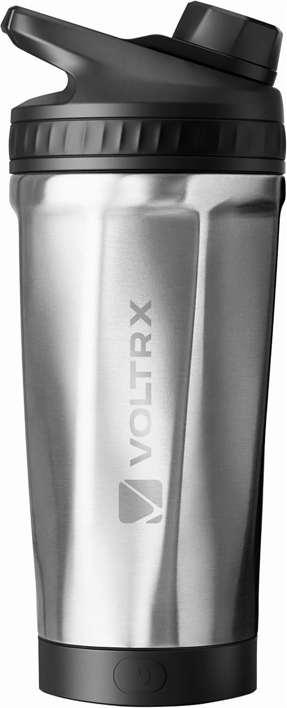 ChillMix Shaker Bottle Insulated Stainless Steel - USB C Rechargeable ...