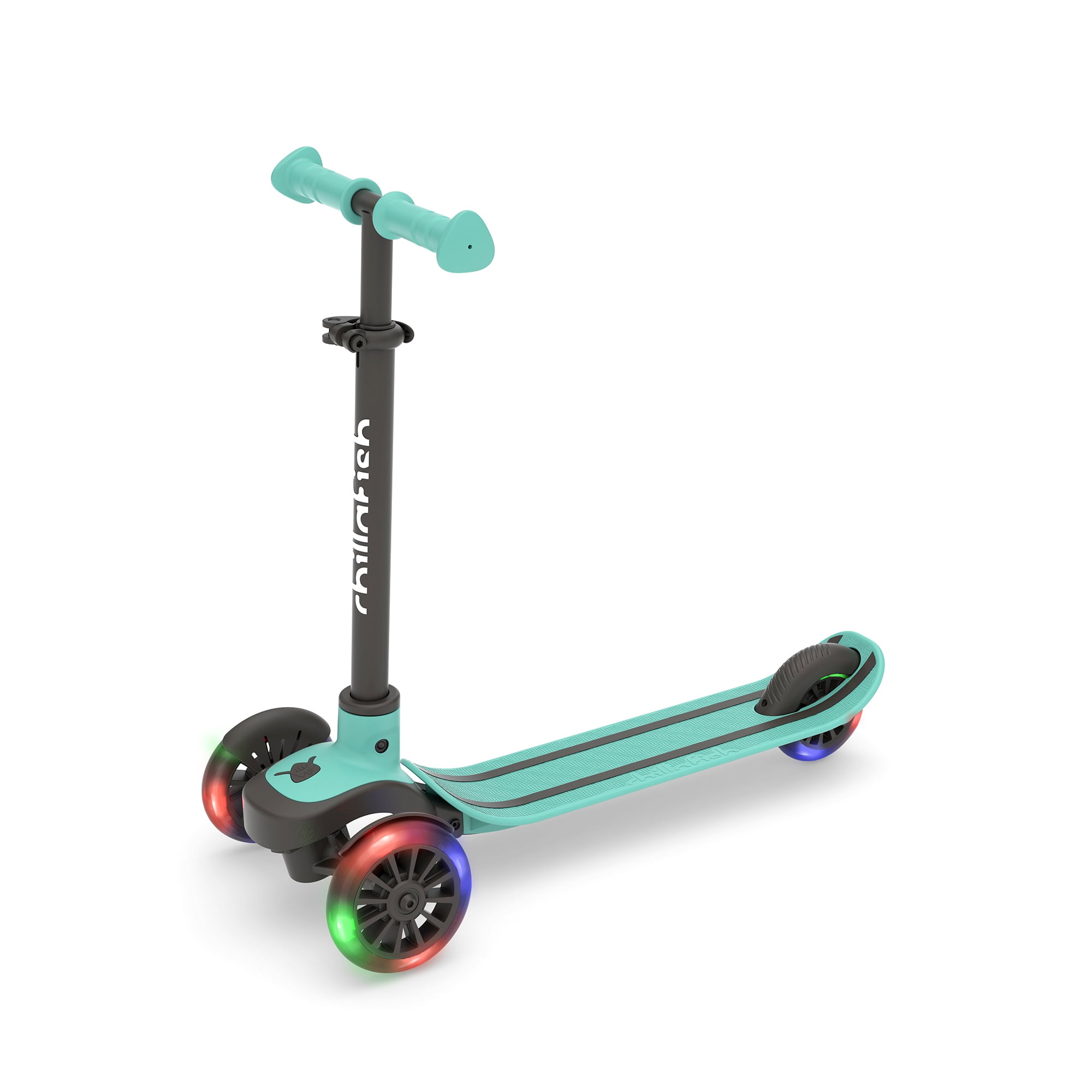 Chillafish Scotti Glow 3-Wheel Lean-to-Steer Scooter - LED Wheels ...