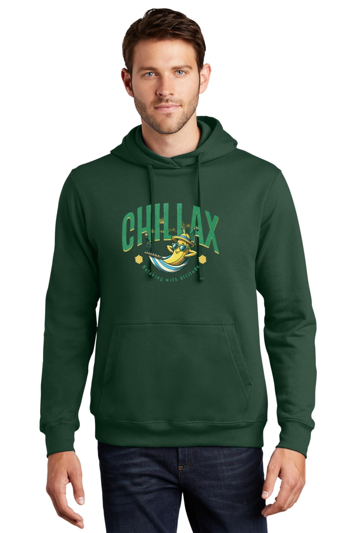 Chillax Hoodie Unwind Style Great Cool Everyday Wear Cozy Vibe Today up ...