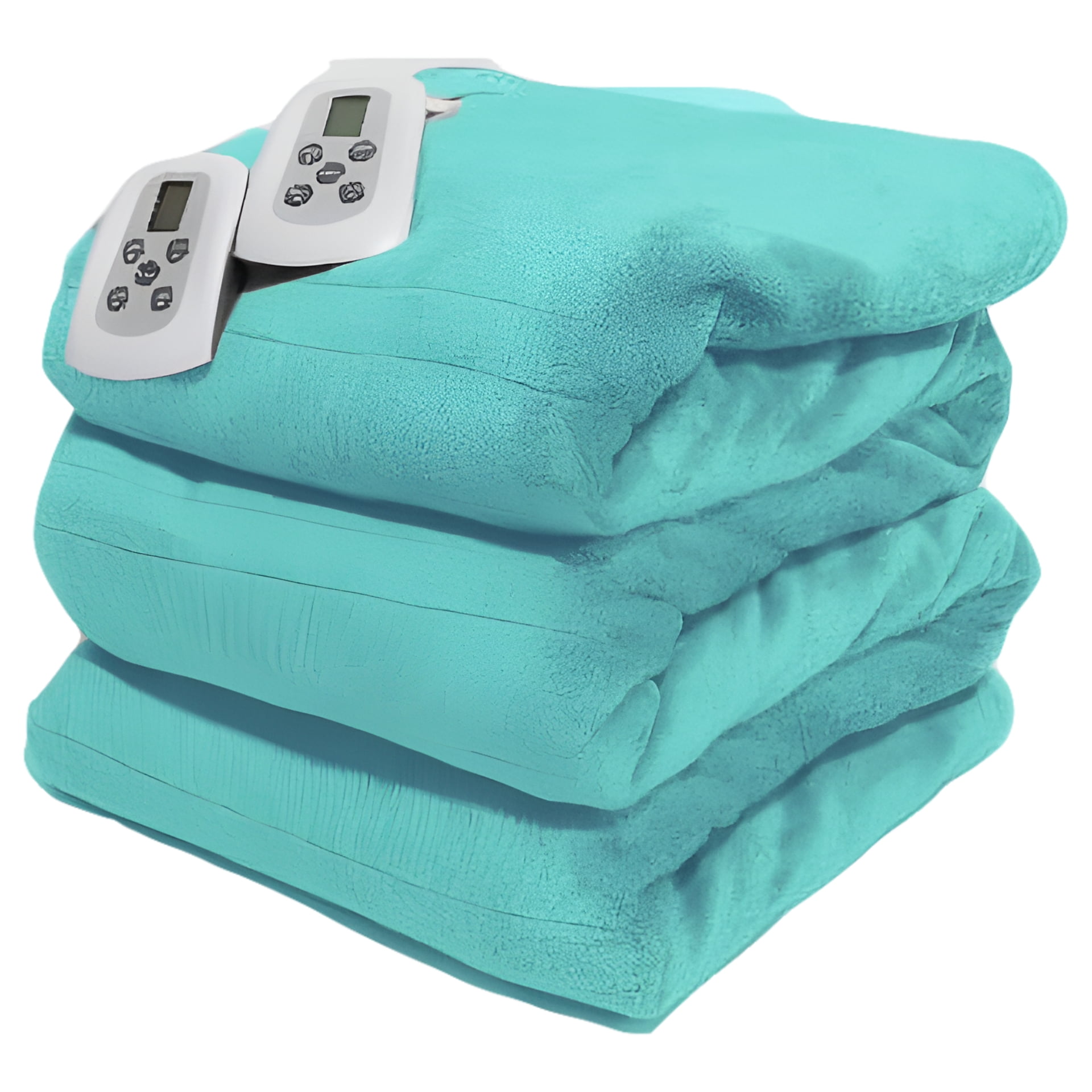 Chillcheer Queen Size Electric Heated Blanket With Dual Controllers ...