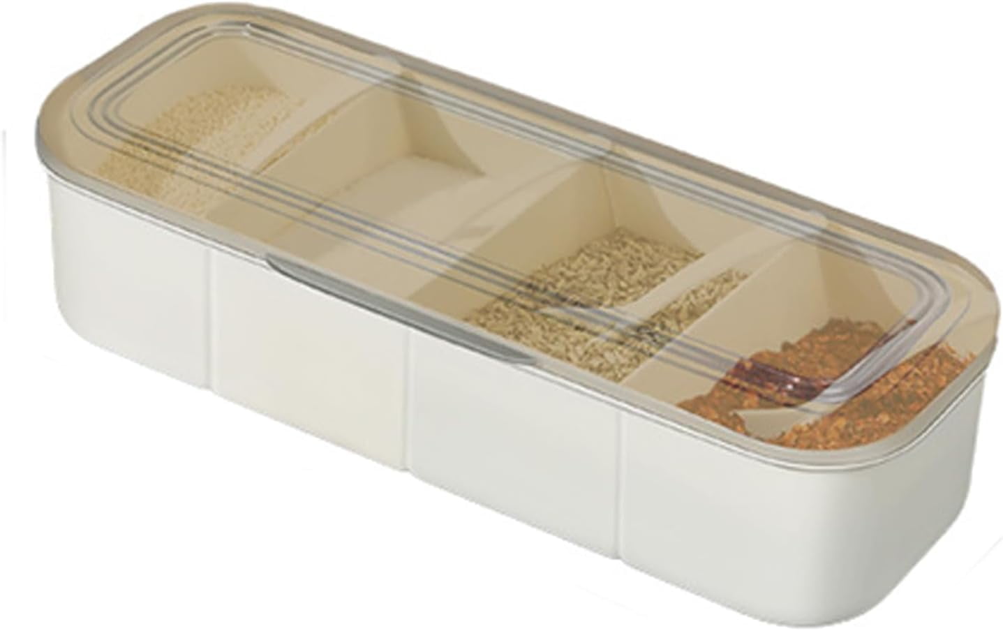 Chilled Condiment Server with Ice Tray - Cold Serving Tray with 5 ...