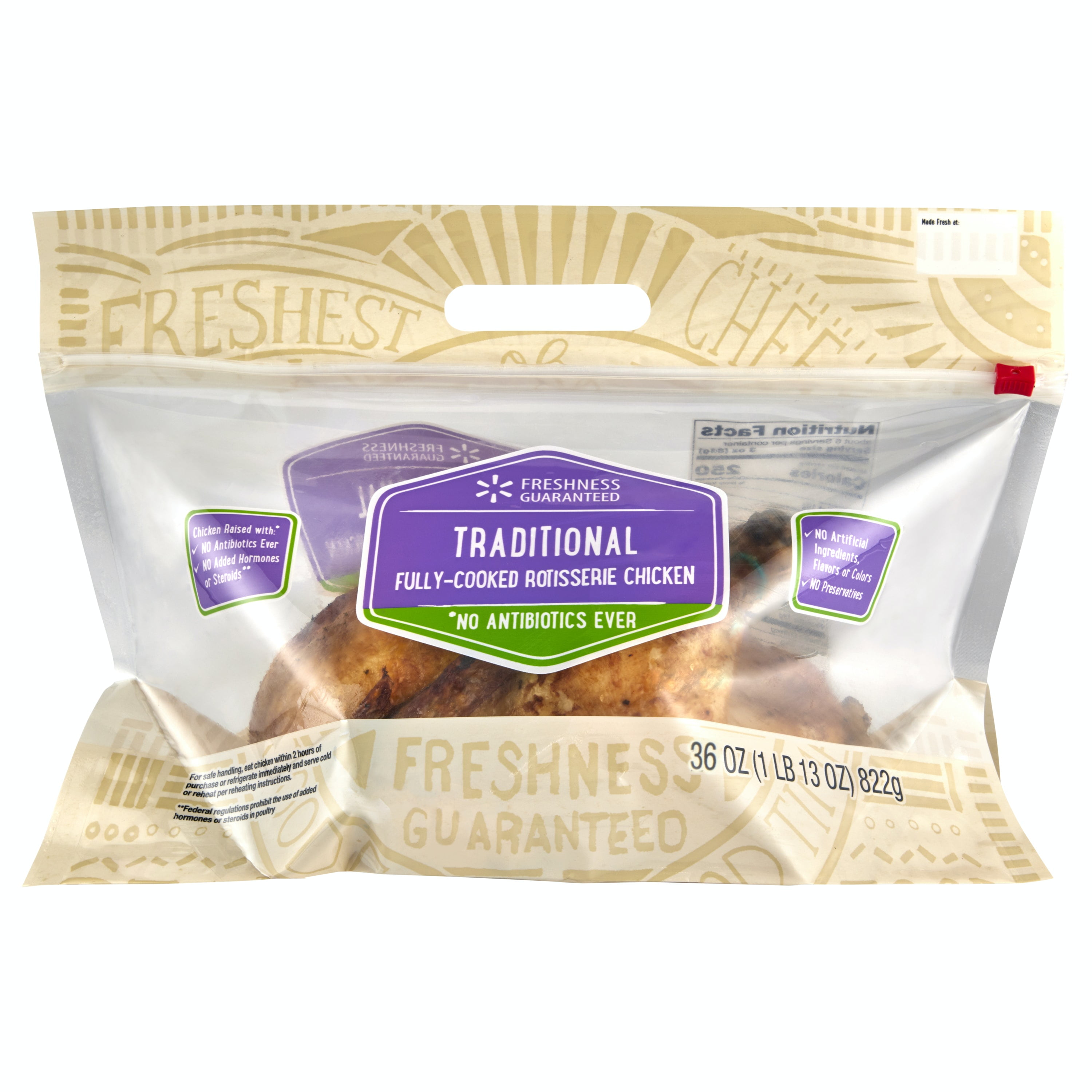 (Chilled) Freshness Guaranteed Traditional Rotisserie Whole Chicken, 2. ...