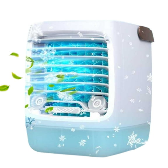 Rechargeable Portable Cooler Fan with 800mL Large Tank, 3-Speed Wind ...