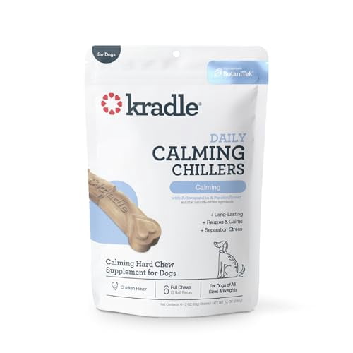Chillers Hard Chews - Calming Hard Chews For Dogs - With Ashwagandha, L ...