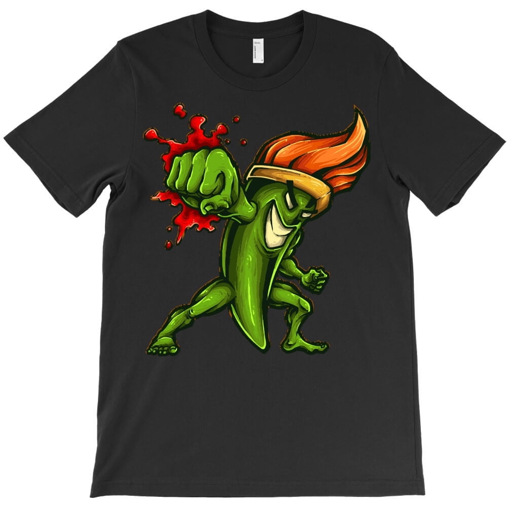 Chilli Flames Funny Hot Pepper Spicy Food Lover Graphic Novelty ...