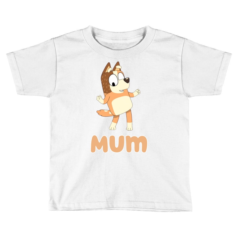Chilli Heeler Mum Toddler T Shirt Bluey Friends Shirt, Bluey Birthday ...