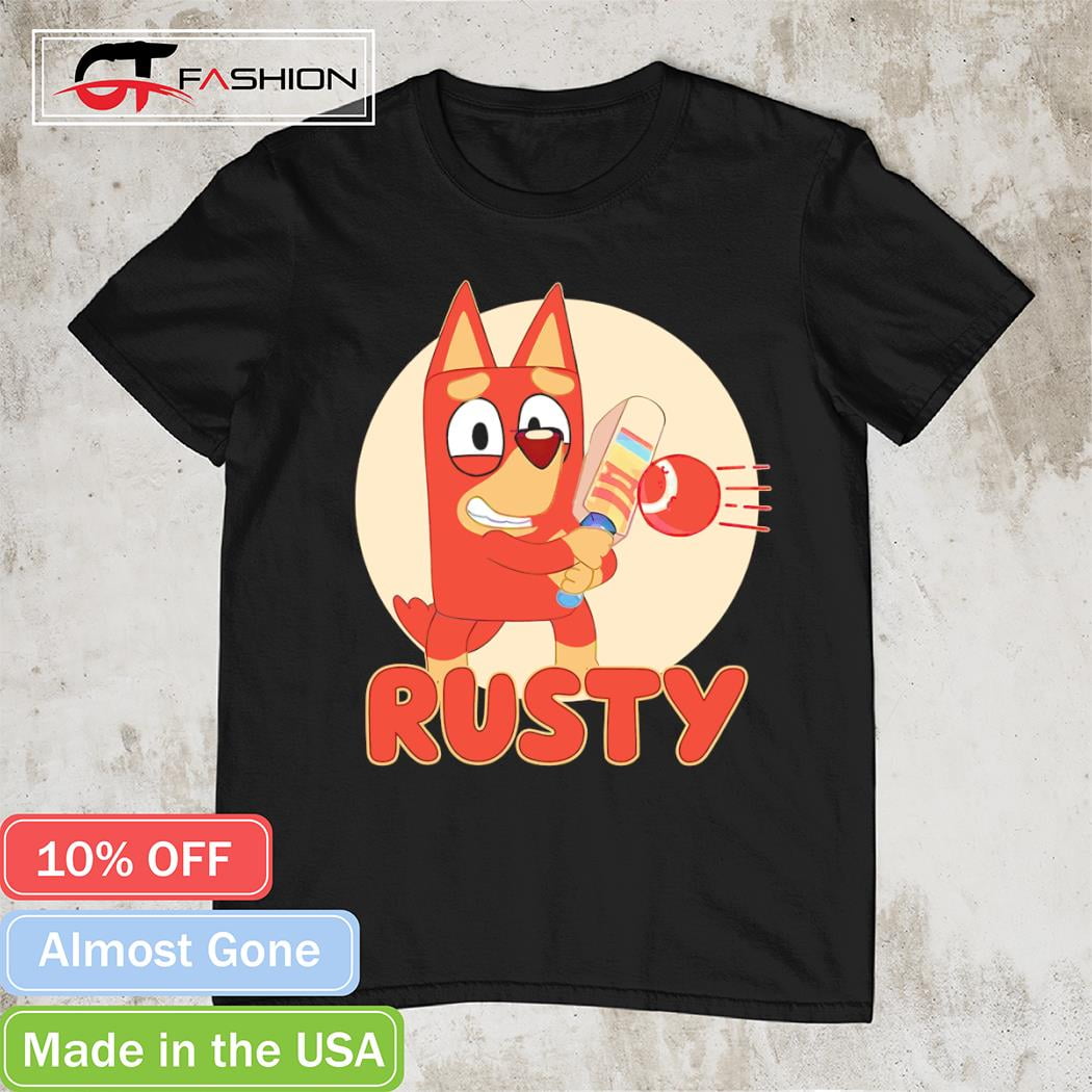 Chilli Heeler rusty Bluey sport shirt - Walmart.com