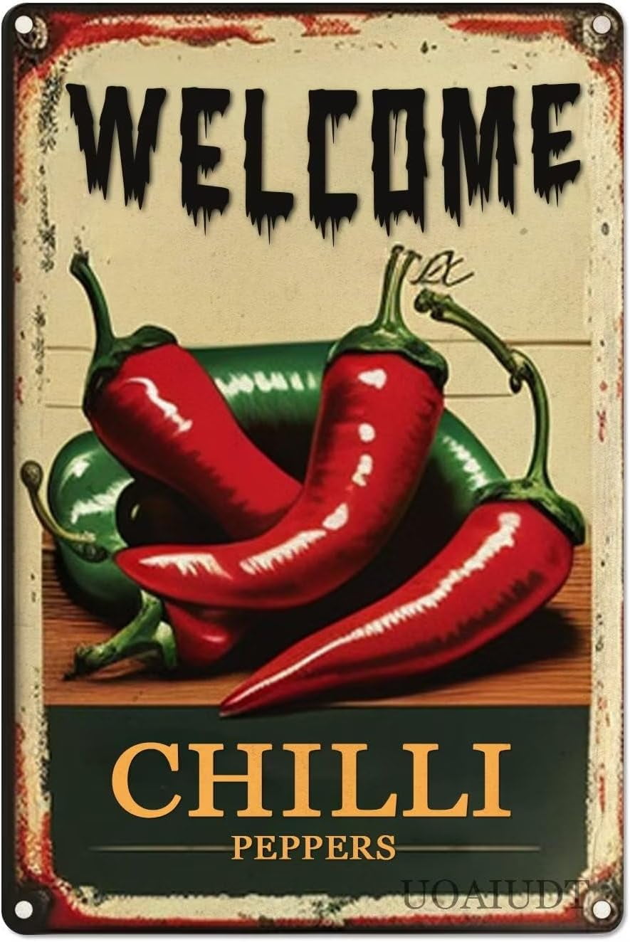 Chilli Pepper Diamond Art Kits for Adults Beginners Chilli Pepper Welcome 5D Diamond Painting ...