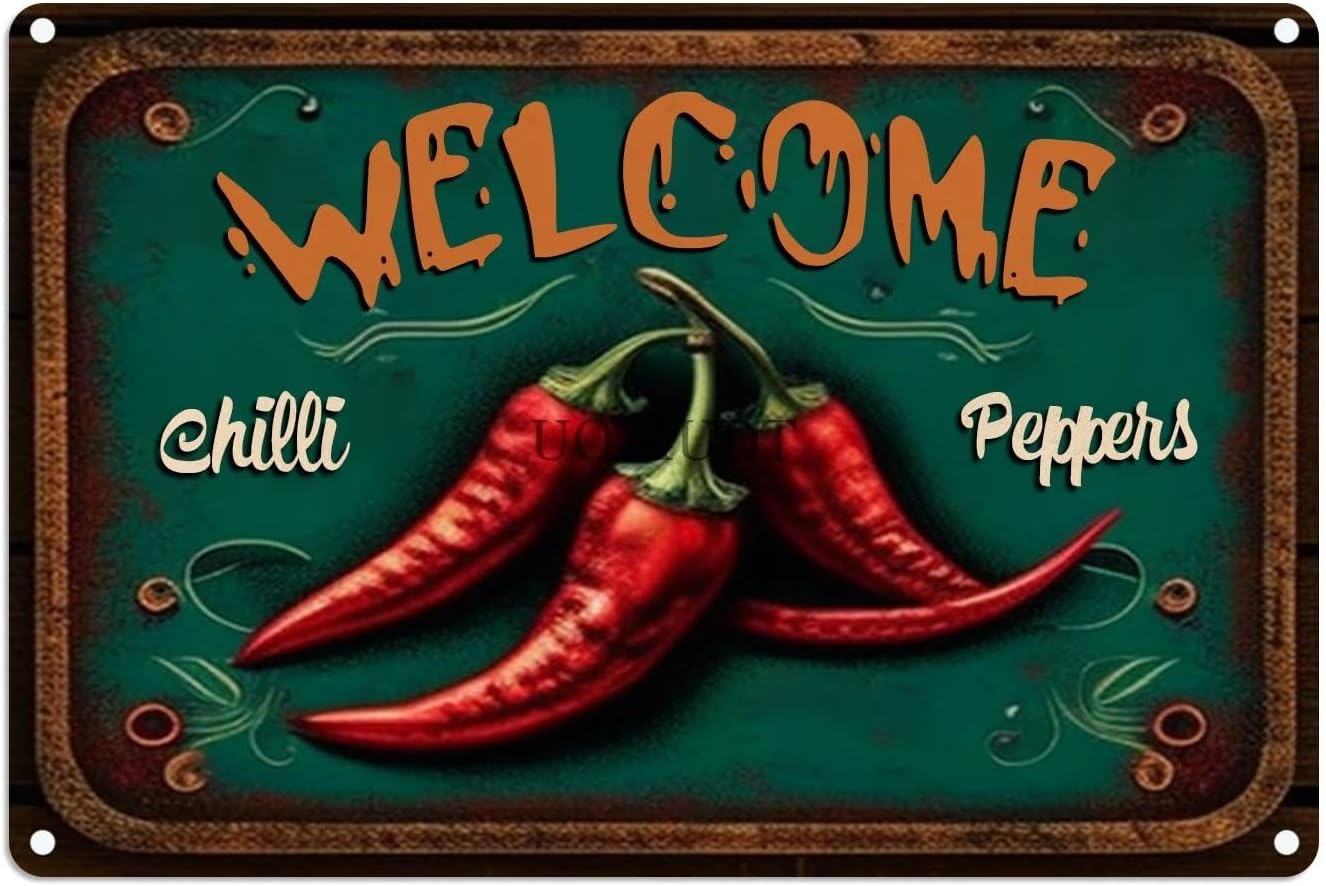 Chilli Pepper Welcome 5D Diamond Painting Kits for Adults & Beginner ...