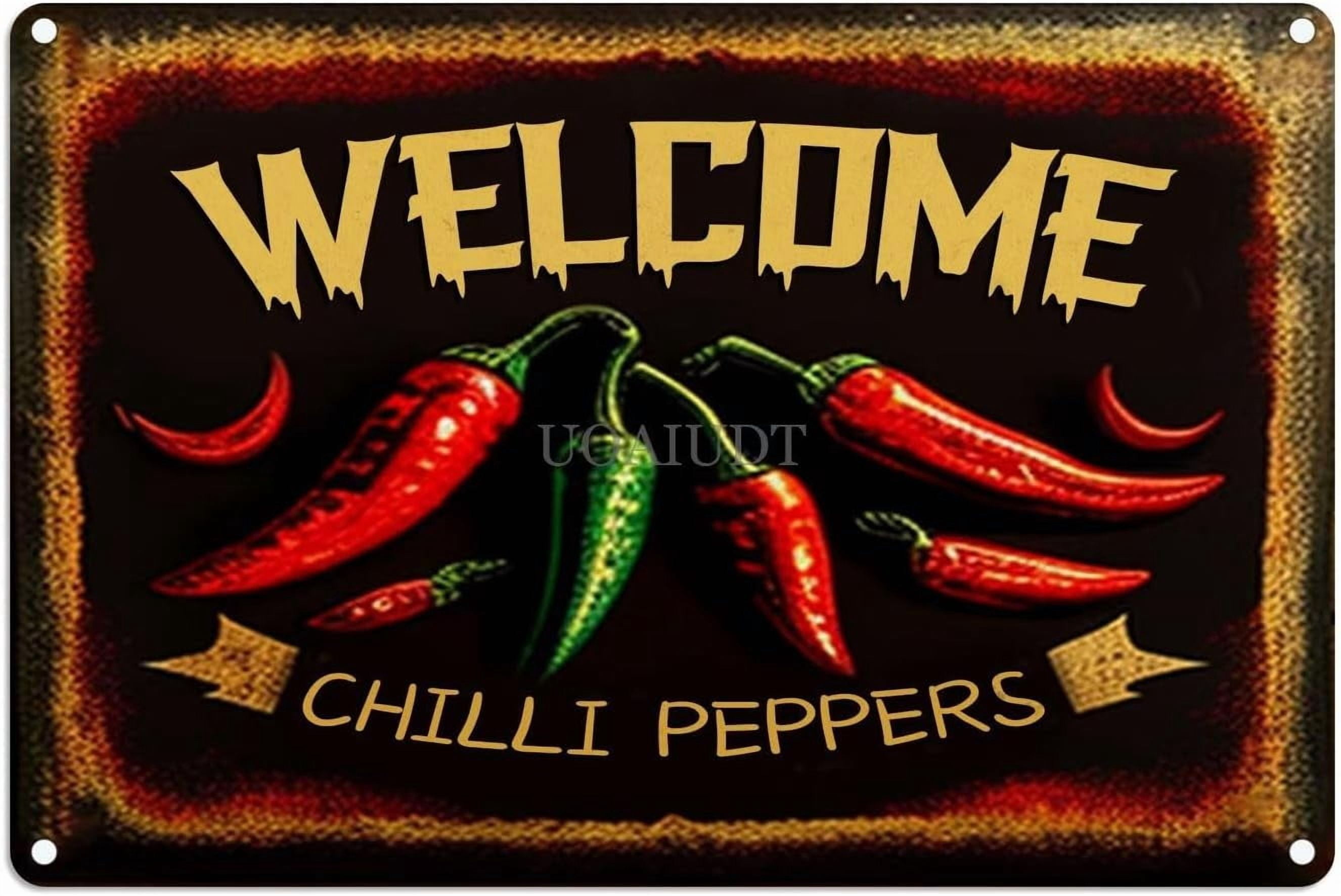 Chilli Pepper Welcome Diamond Art Painting Kits for Adults,Chilli ...