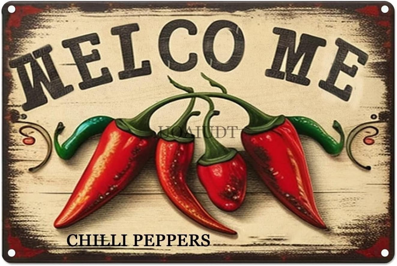 Chilli Pepper Welcome Diamond Painting Kits for Adults -Chilli Pepper ...