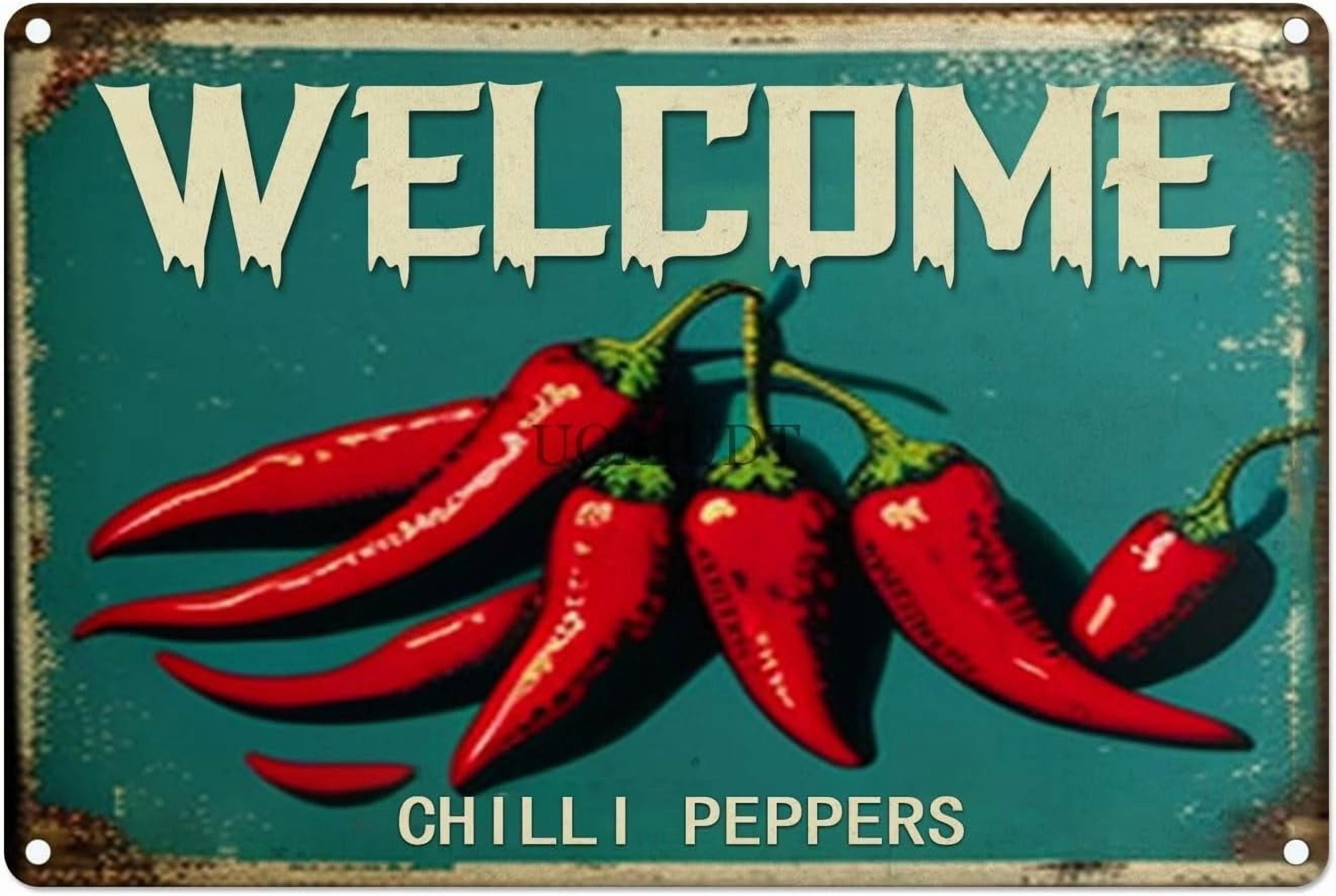 Chilli Pepper Welcome Diamond Painting Kits for Adults - Chilli Pepper ...