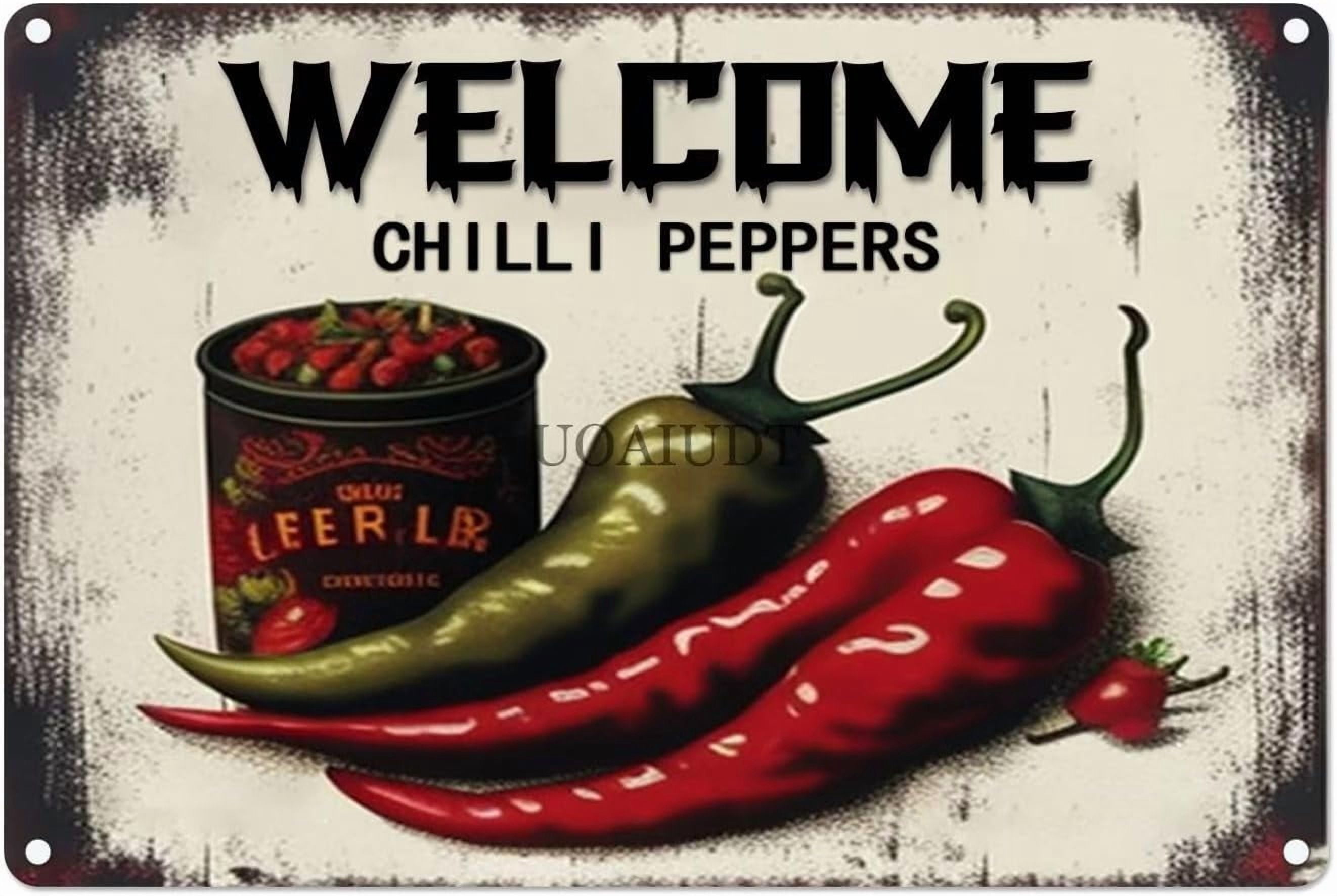 Chilli Pepper Welcome Diamond Painting Kits for Adults -Chilli Pepper ...