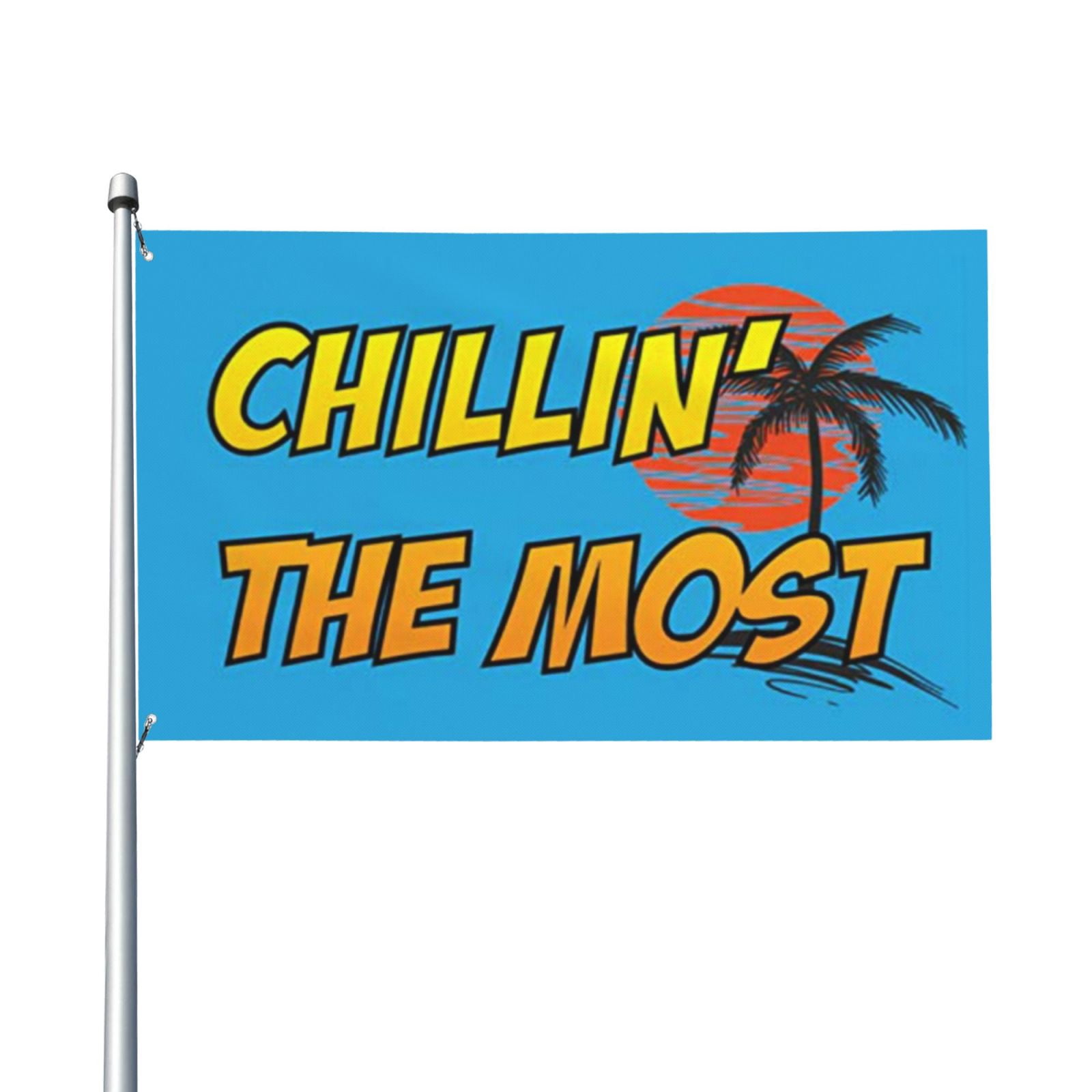Chillin' The Most Boat 3x5ft Outdoor Decorative Flag - Polyesters Flag ...