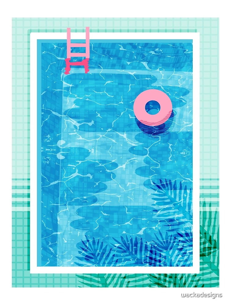 Chillin' - swimming pool vacation palm springs resort country club swim ...