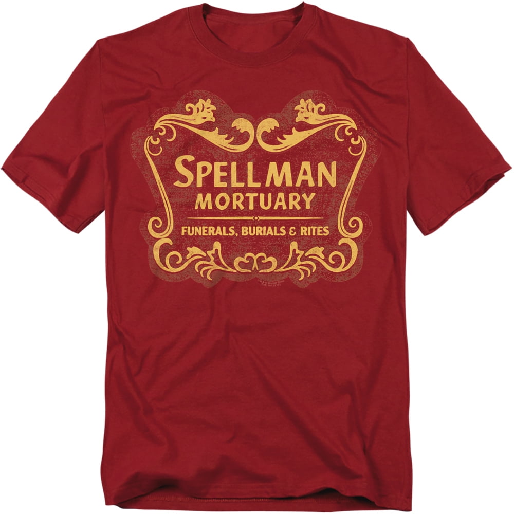 Chilling Adventures of Sabrina T-Shirt Spellman Mortuary Unisex Graphic ...
