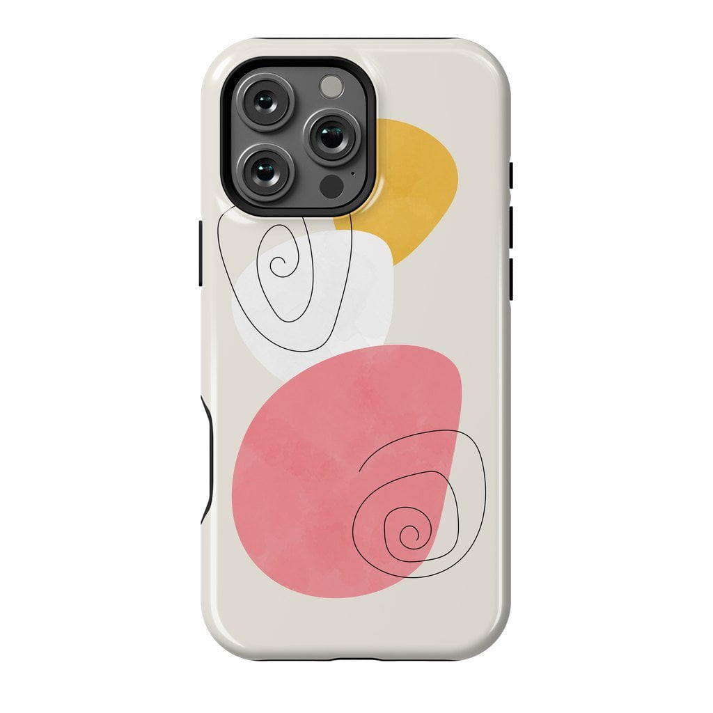 Chilling Minimalist Modern Art Phone Case for iPhone 11 12 13 14 15 16 ...