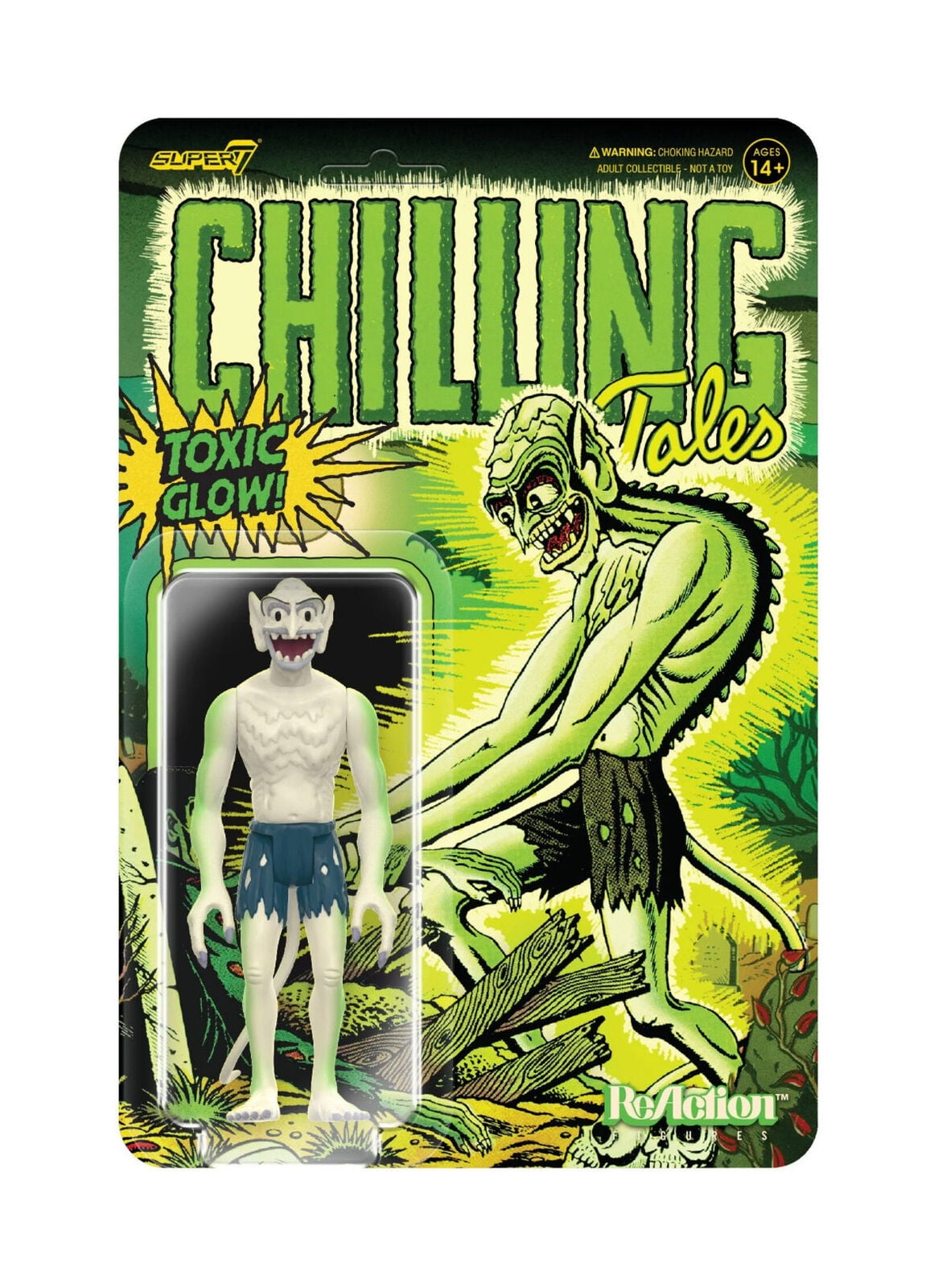 Chilling Tales Toxic Glow NYCC 23 Super7 Reaction Action Figure ...
