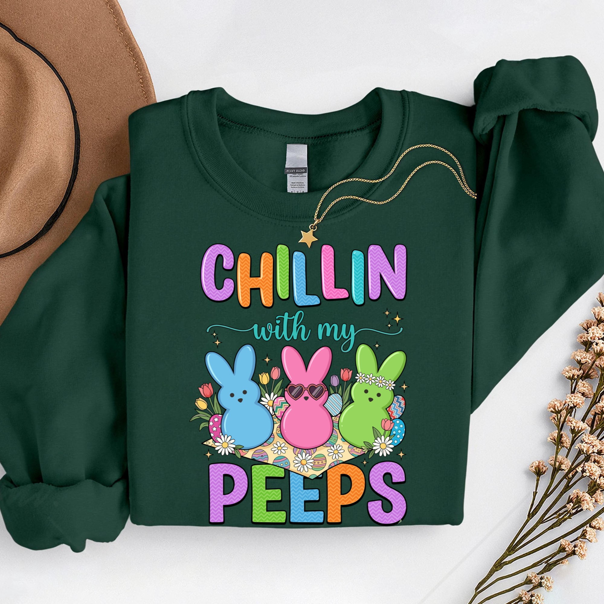 Chilling With My Peeps – T-Shirt, Hoodie & Sweatshirt – Casual Wear ...