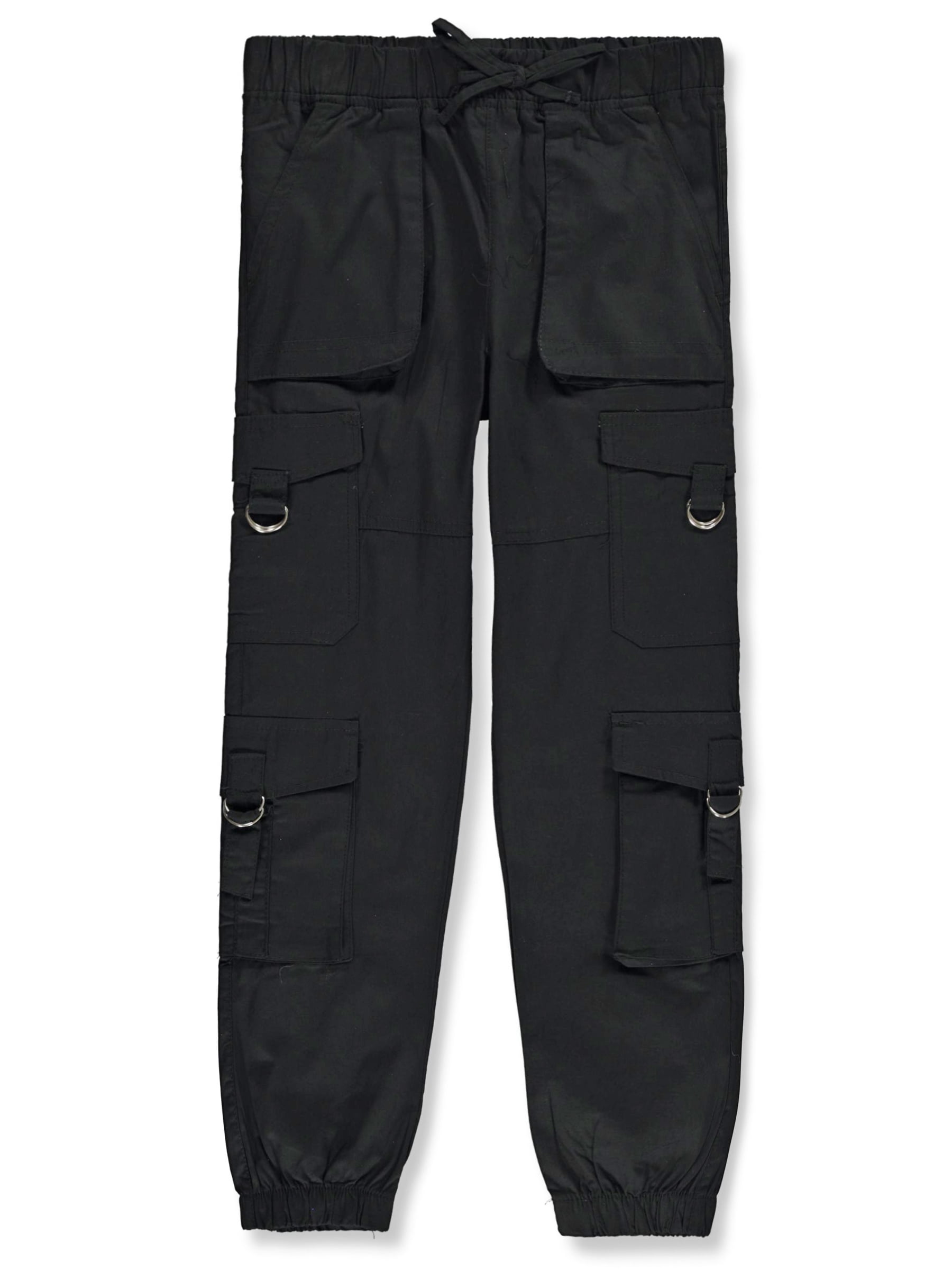 Chillipop Girls' Poplin Cargo Pants Color: black Size: 6x - Walmart.com