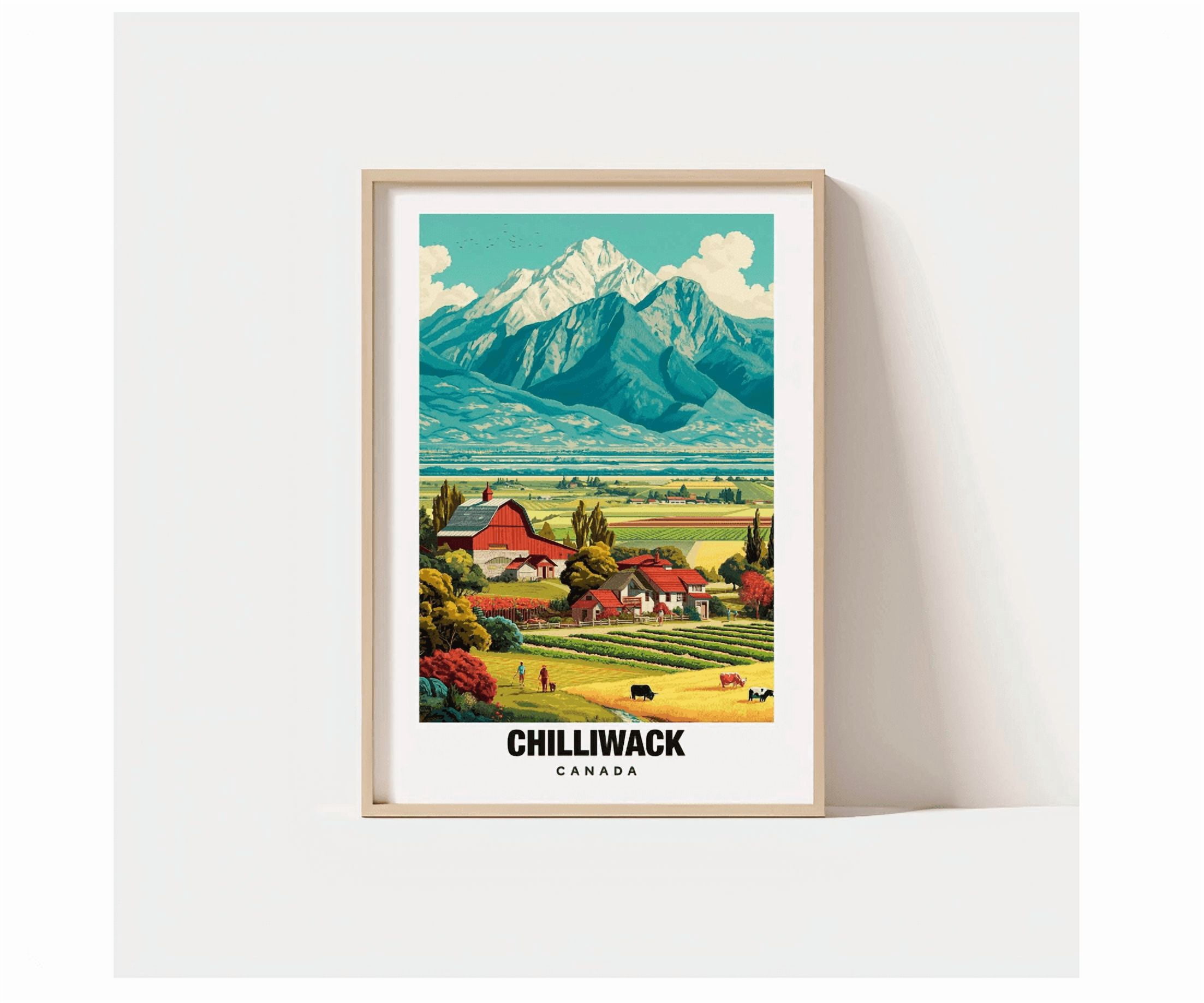 Chilliwack Poster Canada Poster Chilliwack Views Chilliwack Art ...