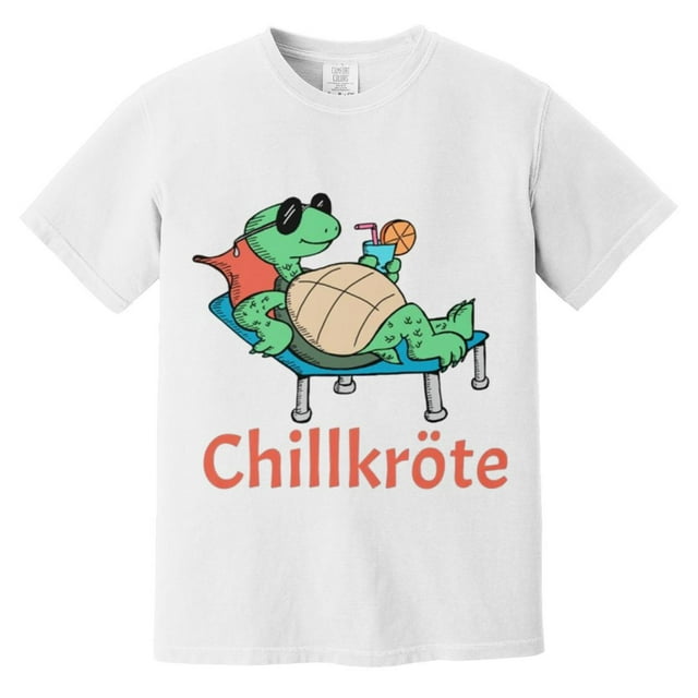 Chillkrte Comfort Color T Shirt With Wordplay Humor And Laid Back Mood For Men And Women Up To