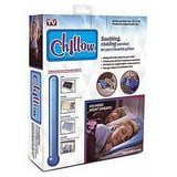 Chillow Cooling Pillow Insert for Standard Pillow Blue Adult Restful ...