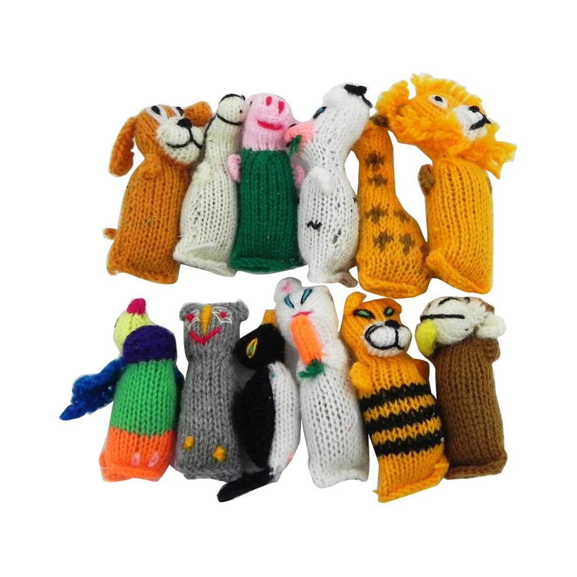 Chilly Dog Hand Knit Wool Cat Toys with Premium Catnip, Fair Trade, 12 ...