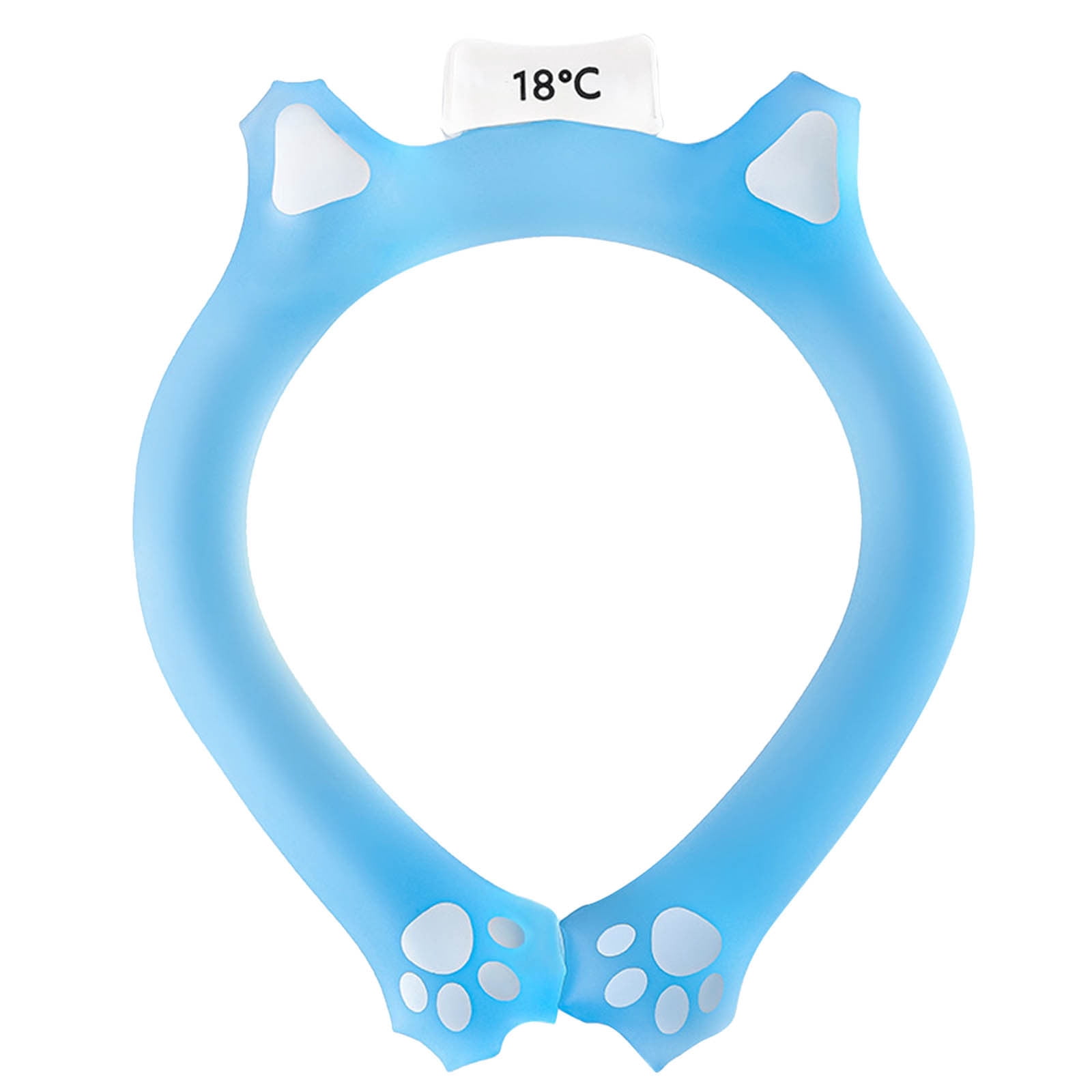 Chilly Ice Ring Neck Ice Pack Neck Tube Reusable Wearable Neck Cooler ...