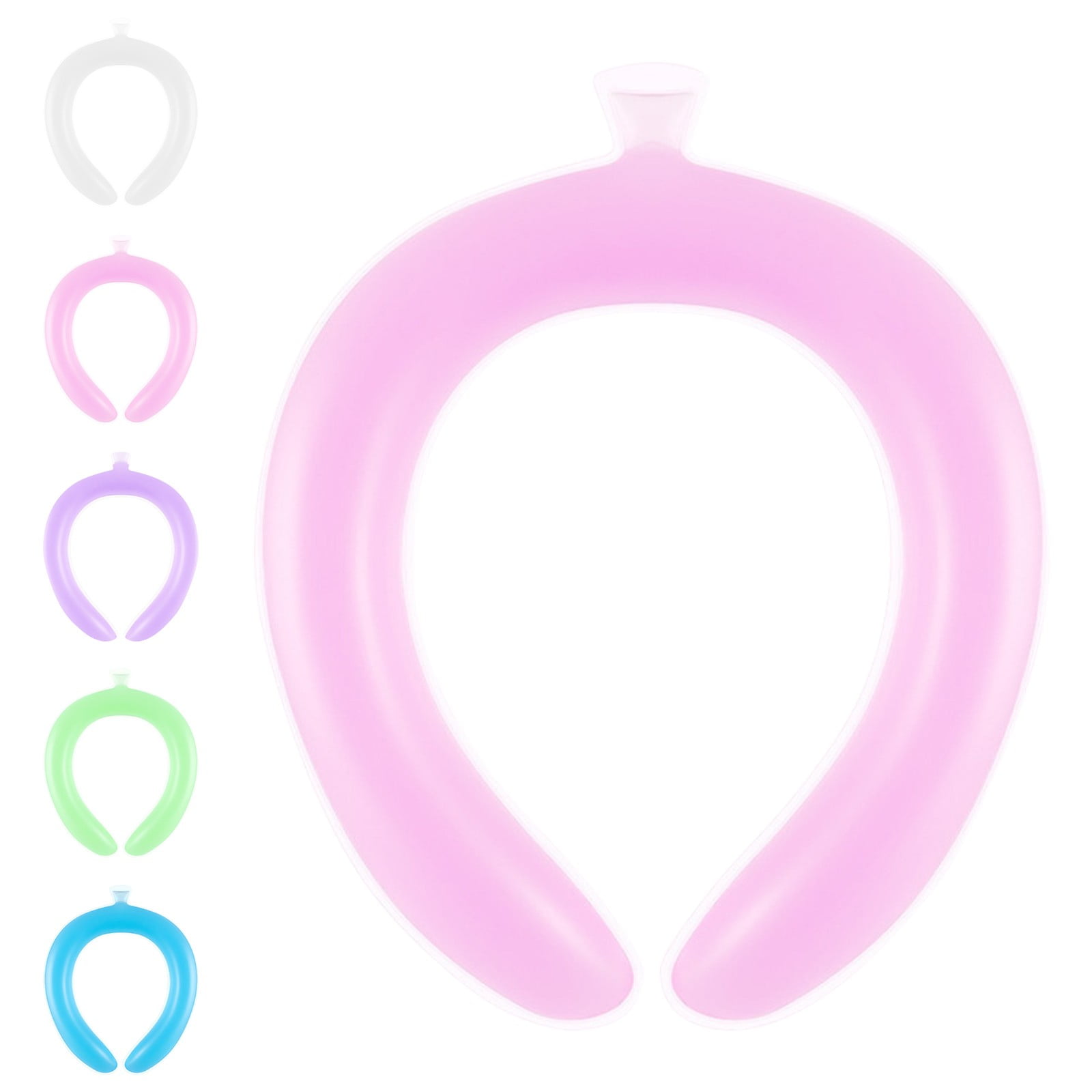 Chilly Ice Ring Neck Ice Pack Neck Tube Reusable Wearable Neck Cooler ...