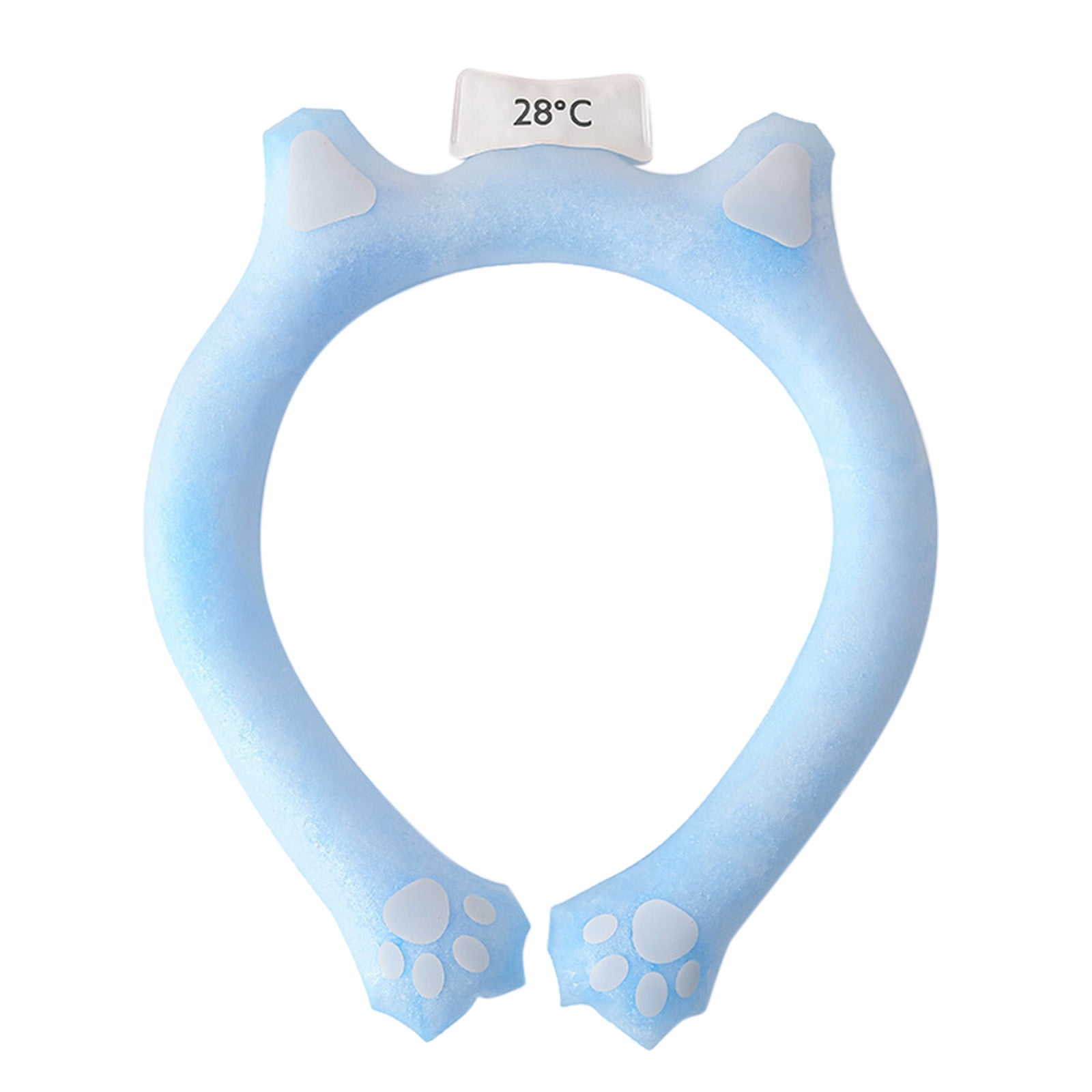 Chilly Ice Ring Wearable Neck Cooler Reusable Neck Tube Pack For Hot ...