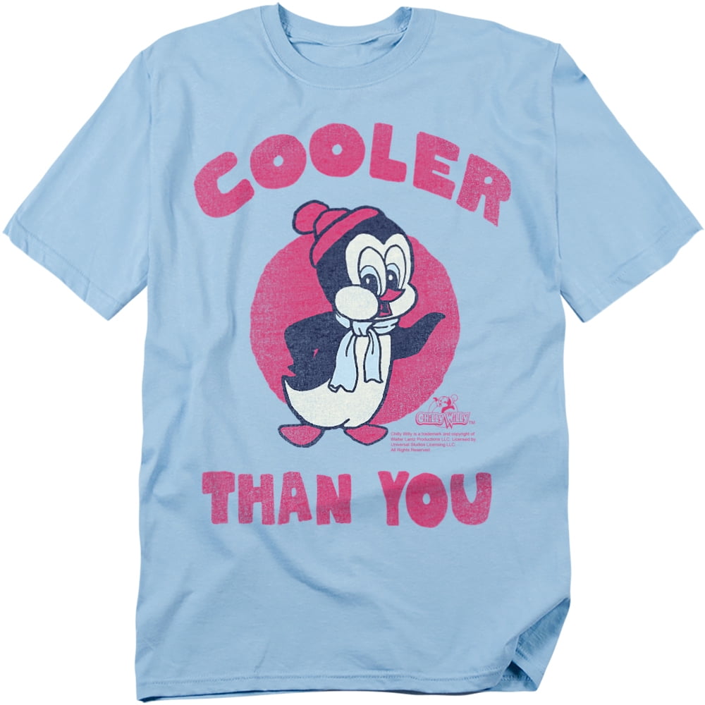 Chilly Willy T-Shirt Cooler Than You Unisex Graphic Tee For Men & Women ...