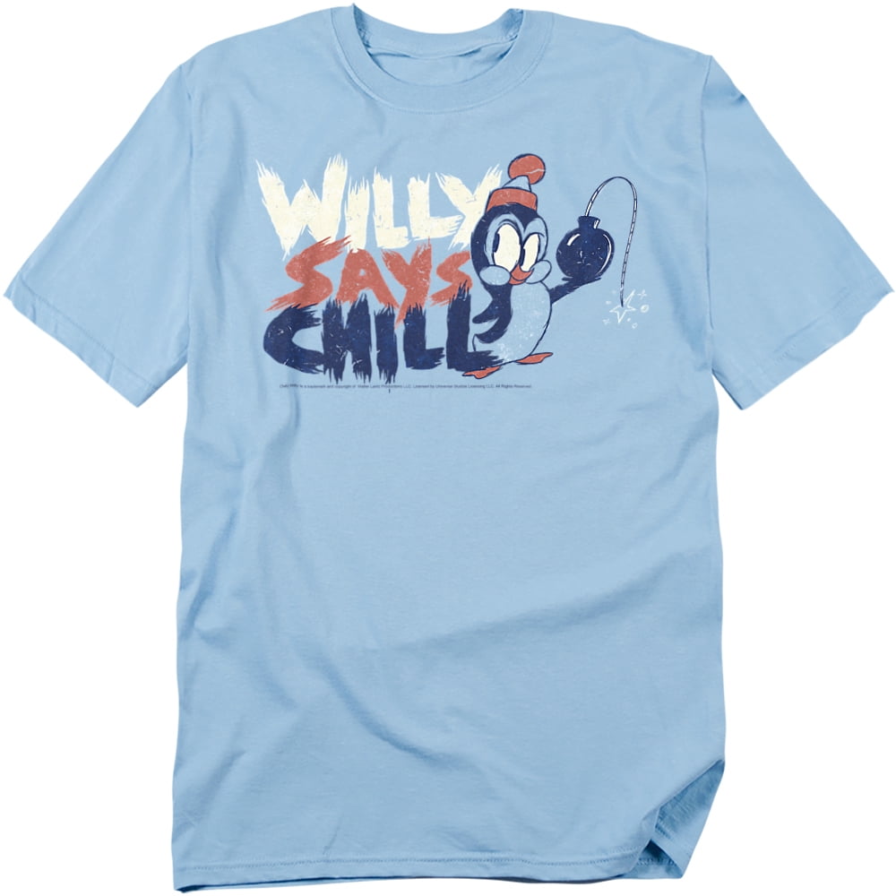 Chilly Willy T-Shirt I Say Chill Unisex Graphic Tee For Men & Women ...