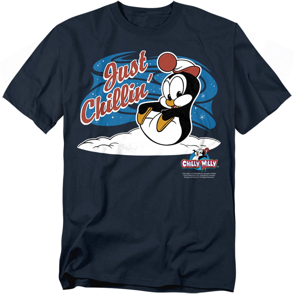 Chilly Willy T-Shirt Just Chillin Unisex Graphic Tee For Men & Women ...