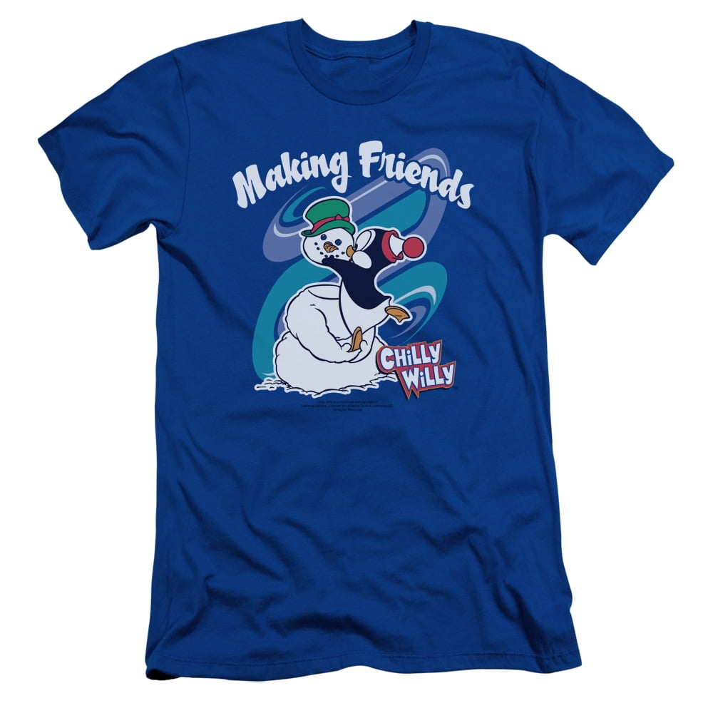 Chilly Willy Penguin Cartoon Character Making Friends Adult Slim T ...
