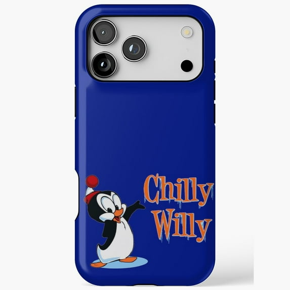 Chilly Willy Vintage Retro Style Penguin Phone Case Compatible across ...