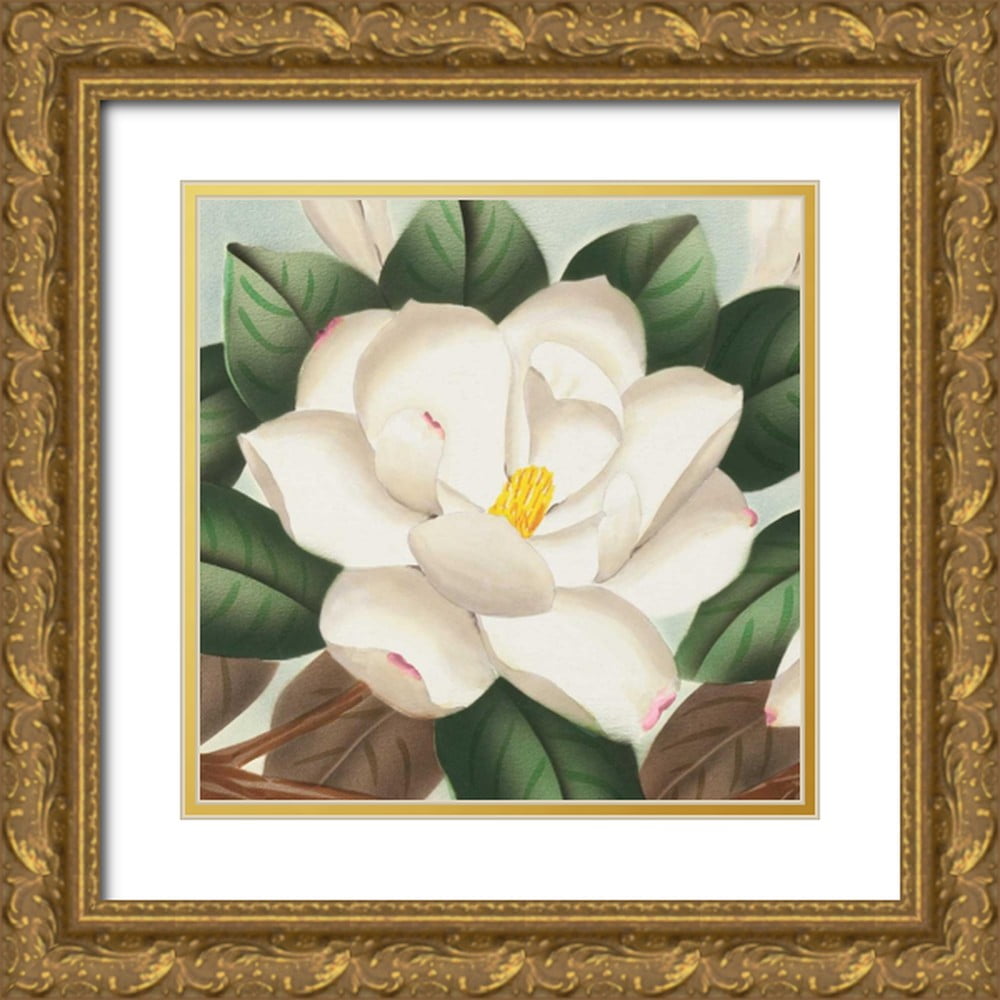Chilton, Sarah E 15x15 Gold Ornate Wood Framed with Double Matting ...