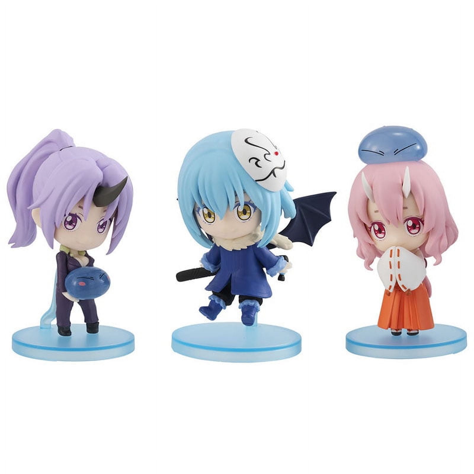 That Time I Got Reincarnated As A Slime Chibi Figure Set, Rimuru, Shion ...