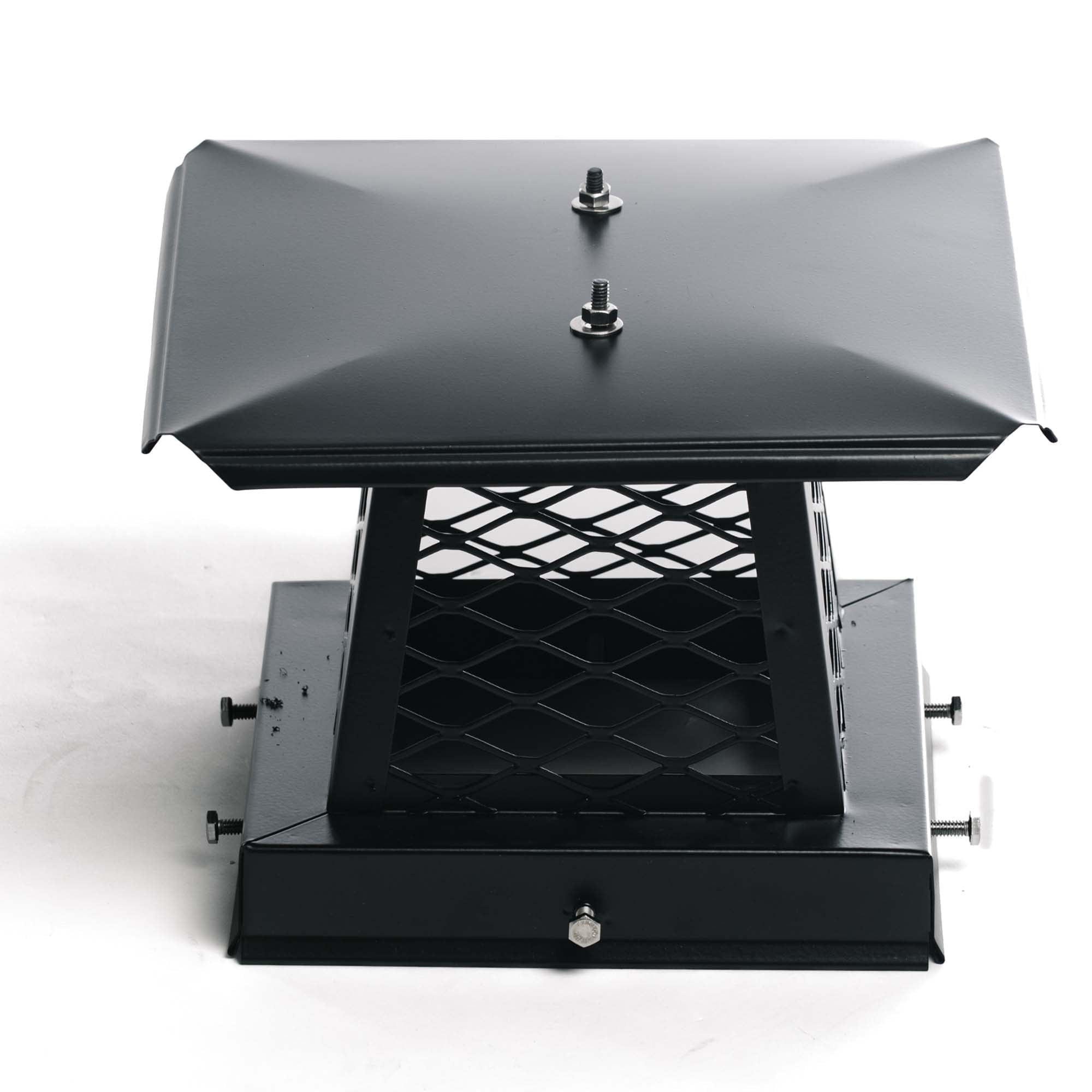 Chimcare Chimney Caps - Black Galvanized Chimney Cap, Single Flue ...