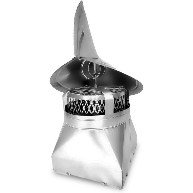 Chimcare Chimney Caps - Wind Directional Chimney Cap, Stainless Steel ...