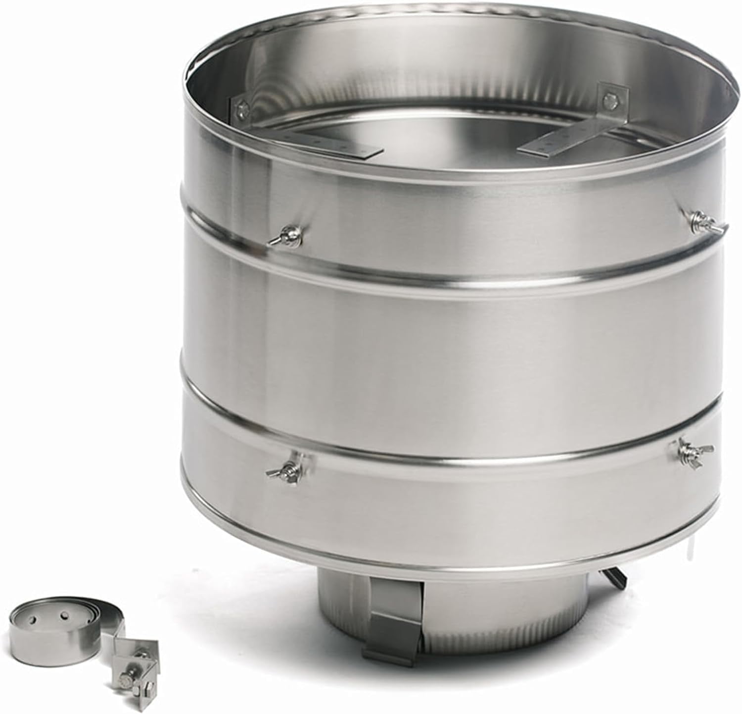 Chimcare High Wind Chimney Cap – Stainless Steel, for Solid Pack ...