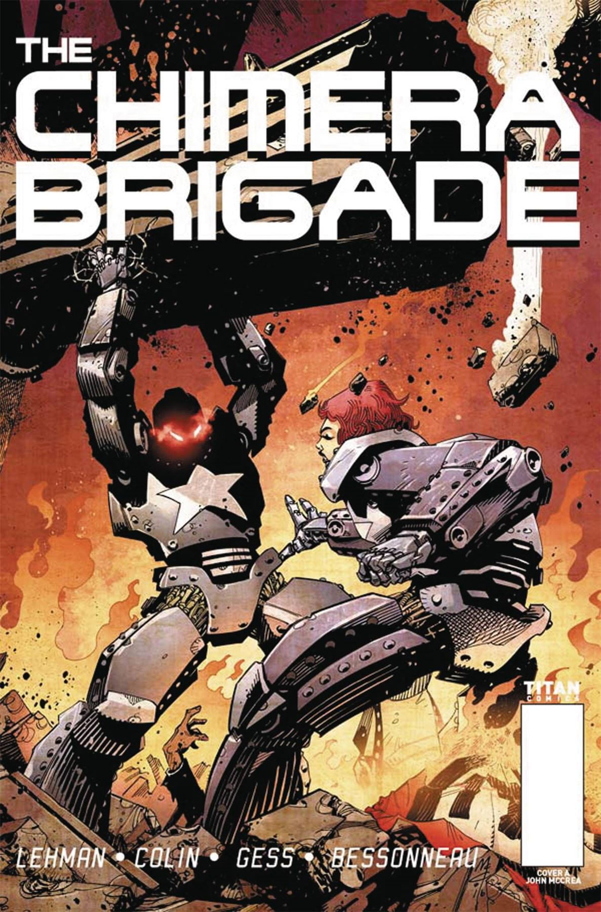 Chimera Brigade #1 (Cvr A Mccrea) Titan Comics Comic Book - Walmart.com