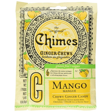 Chimes Orange Ginger Chews 1.5 Oz Bag - Pack of 12 - Walmart.com